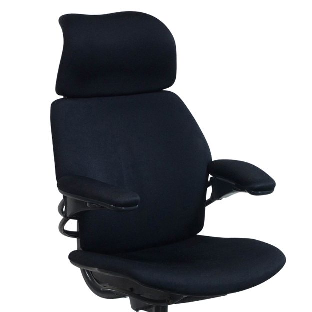 Humanscale Freedom Used High Back Task Chair, Black - National Office ...