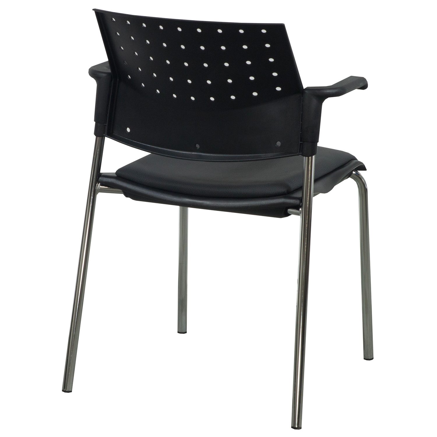 Global Sonic Used Stack Chair, Black - National Office Interiors and ...