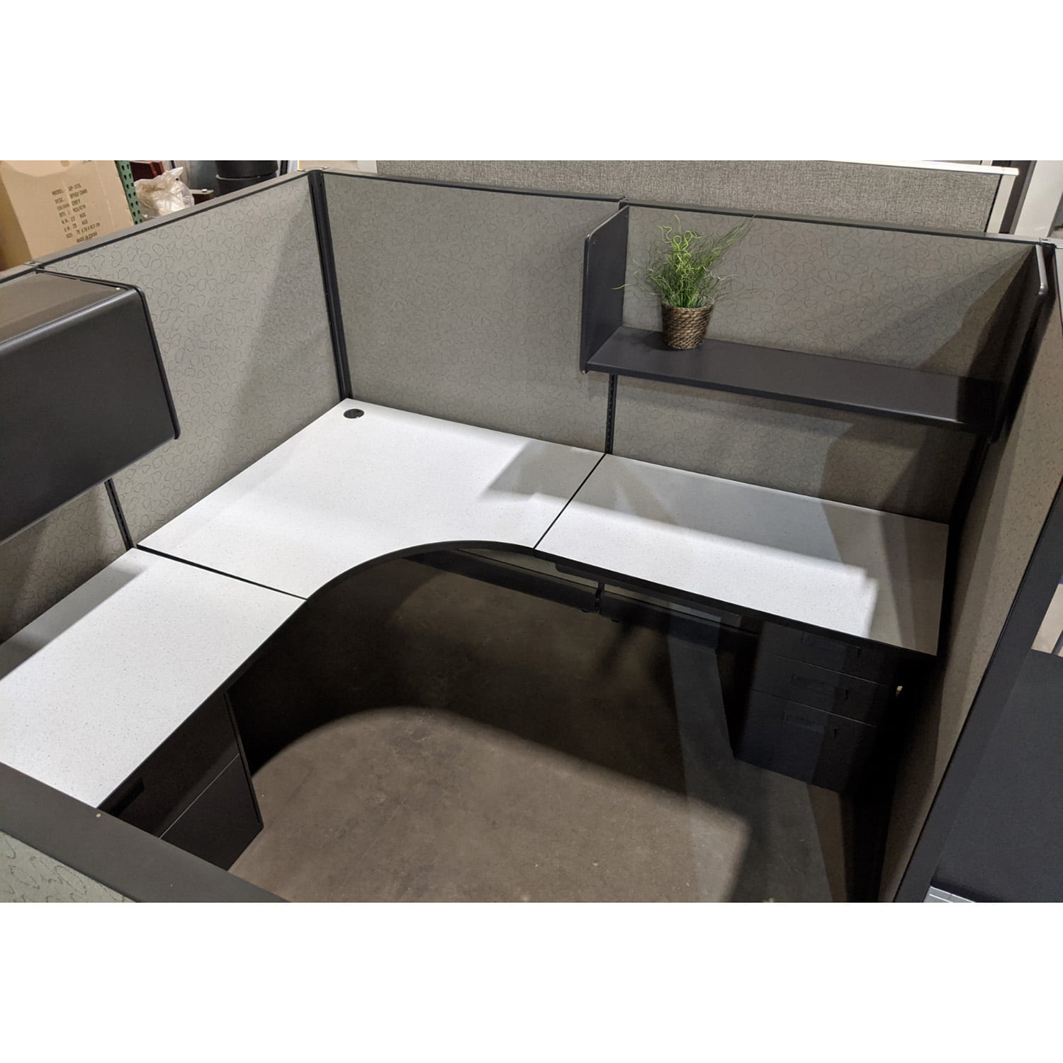 7x7 Used System 2 Cubicles By Friant - Sold in Pods - National Office ...