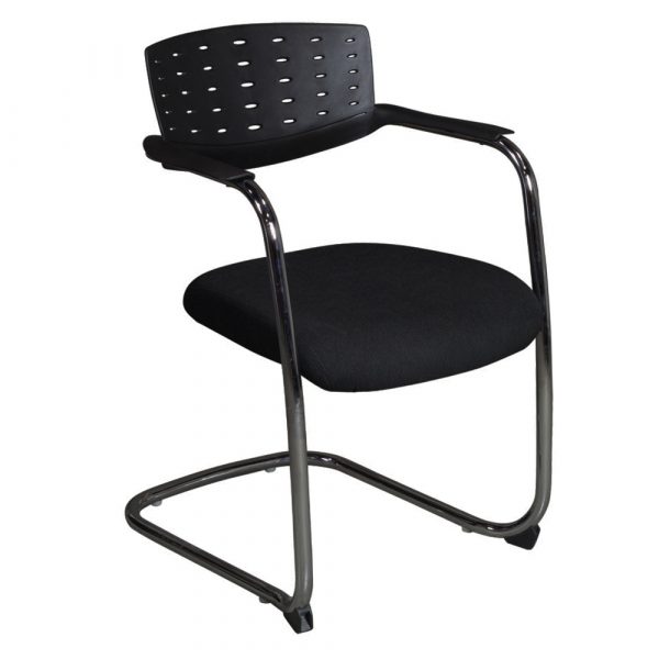 Teknion Used Side Chair, Black - National Office Interiors and Liquidators