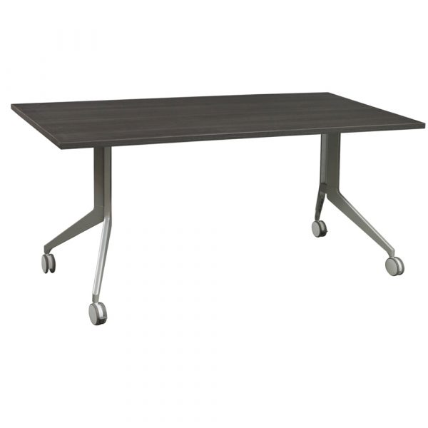 Haworth Planes Used 30x60 Mobile Training Table, Gray - National Office ...