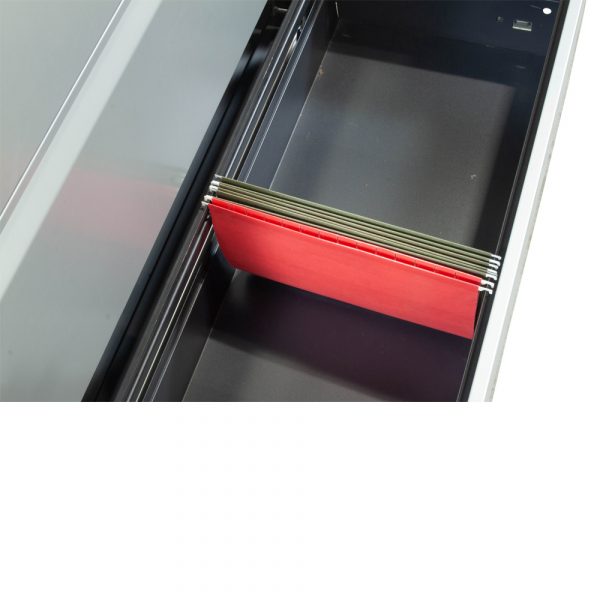 Herman Miller Used 42 Inch 4 Drawer Lateral File, Silver - National ...