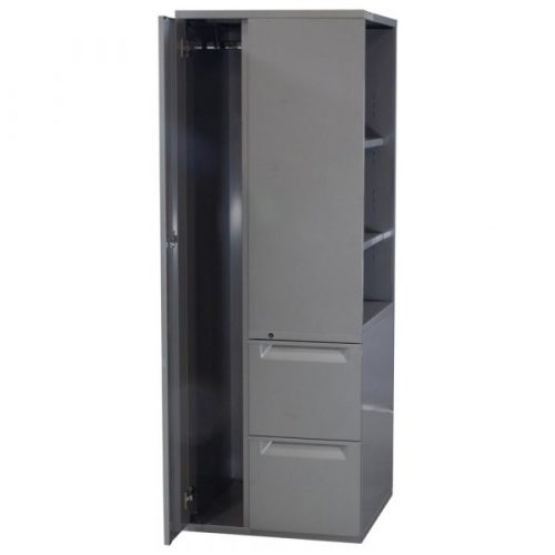 Herman Miller Left Vertical Used Storage File Tower, Silver - National ...