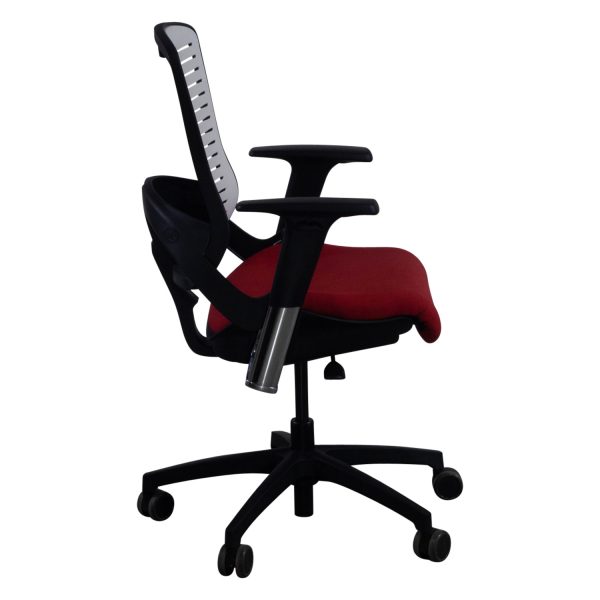Office Master OM5 Series Used Task Chair, Rocket Red Flame - National ...