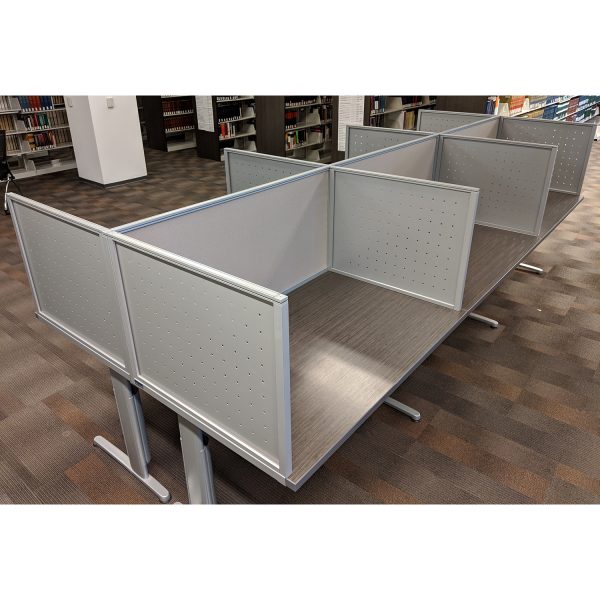 Teknion 30x48 Used Library Carrels - sold as pod of 6 - National Office ...