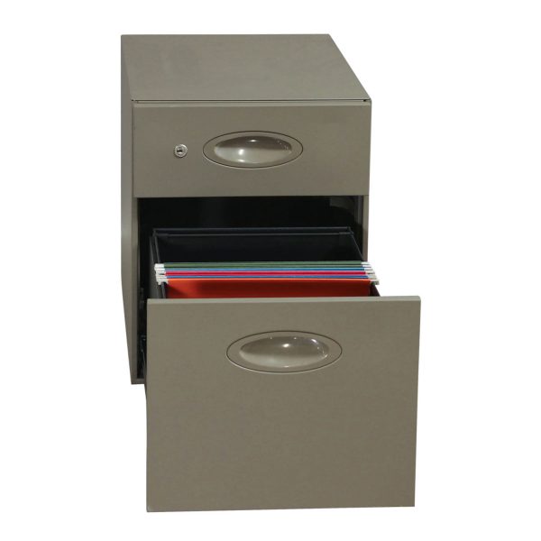 Steelcase Used Mobile Box File Pedestal, Gray - National Office ...