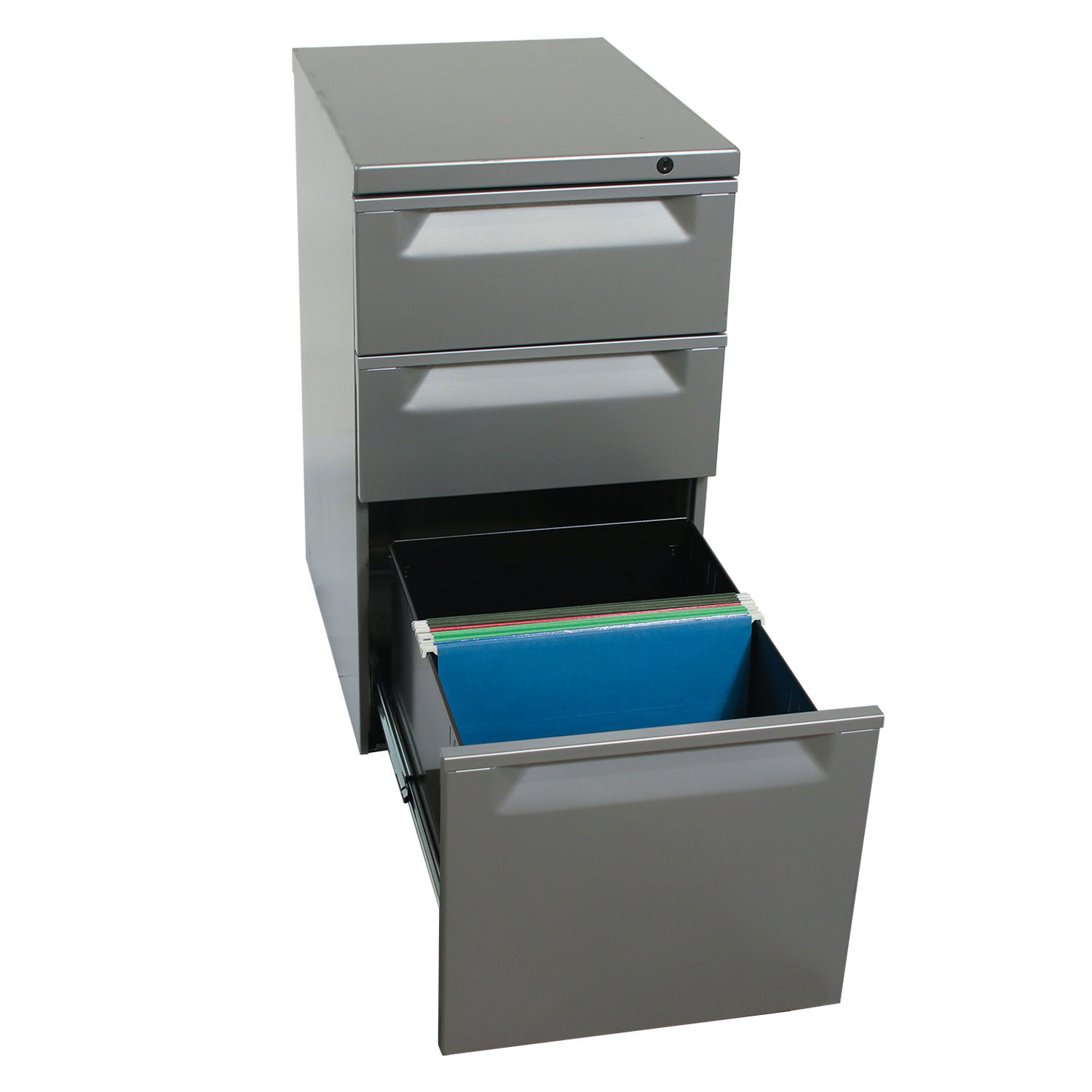 Herman Miller Used Box Box File Pedestal, Silver - National Office ...