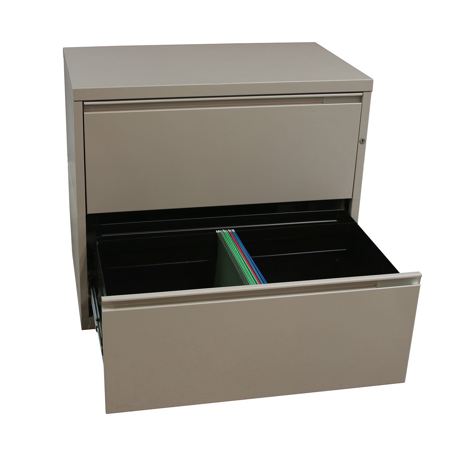 Herman Miller Meridian Used 2 Drawer 30 Inch Lateral File, Light Gray ...