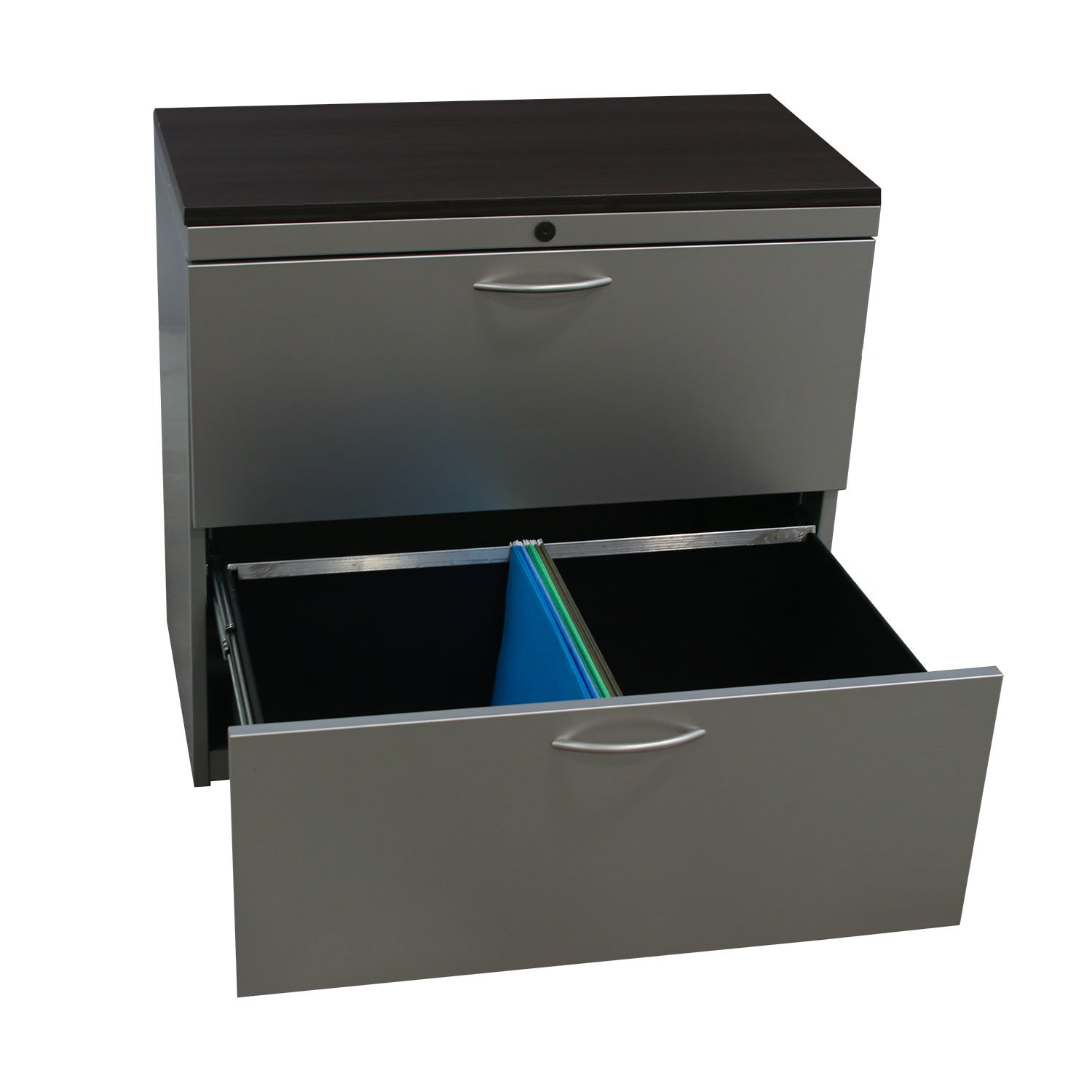 Steelcase Used 2 Drawer 30 Inch Lateral File With Laminate Top ...