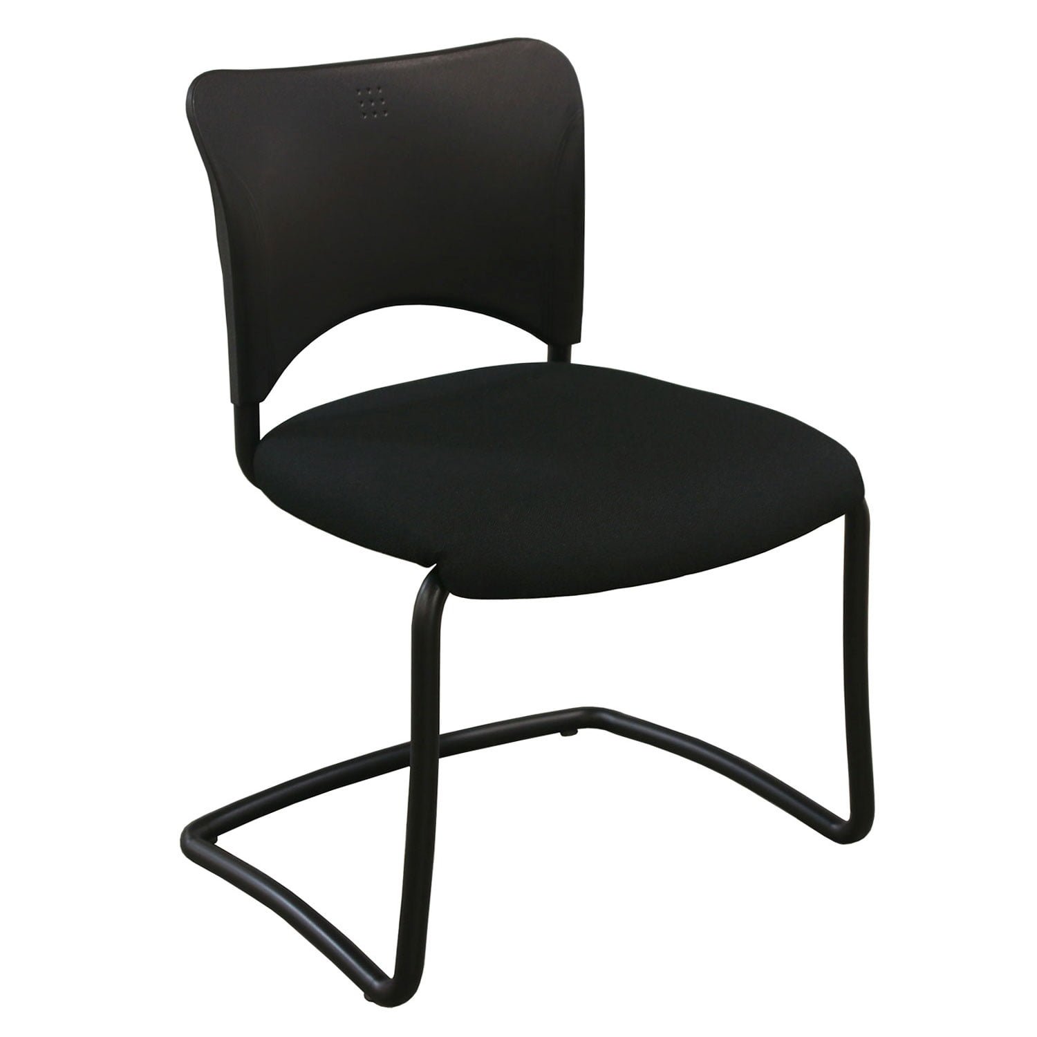 Teknion Amicus Used Armless Guest Chair, Black - National Office ...