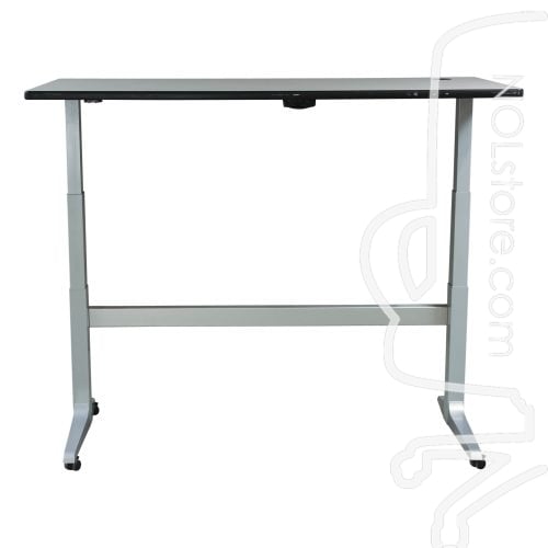 Workrite Sierra Used 30x60 Mobile Electric Sit Stand Table, Speckle ...