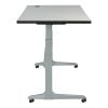 Workrite Sierra Used 30x60 Mobile Electric Sit Stand Table, Speckle ...