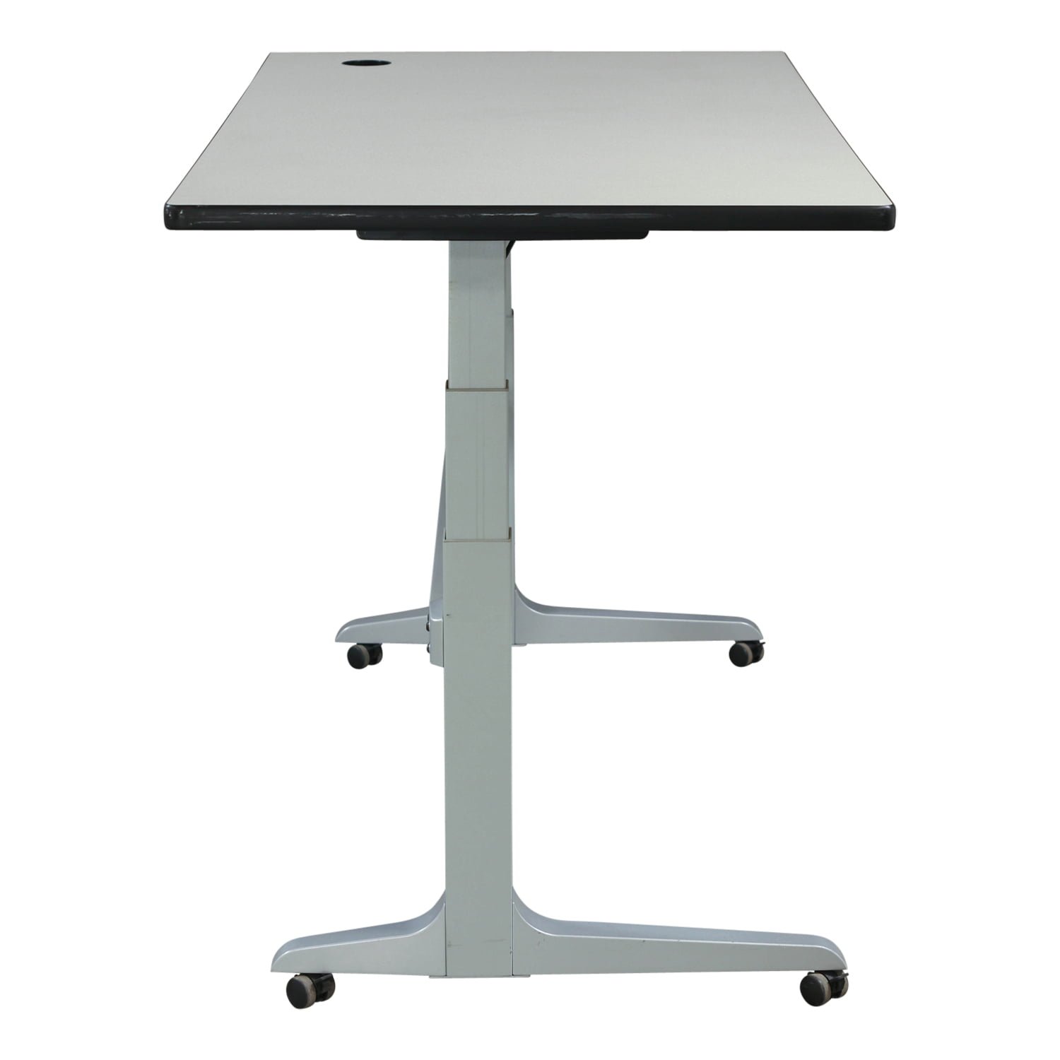 Workrite Sierra Used 30x60 Mobile Electric Sit Stand Table, Speckle ...