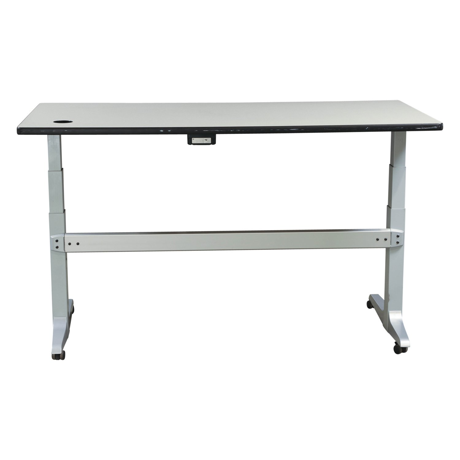 Workrite Sierra Used 30x60 Mobile Electric Sit Stand Table, Speckle ...