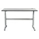 Workrite Sierra Used 30x60 Mobile Electric Sit Stand Table, Speckle ...