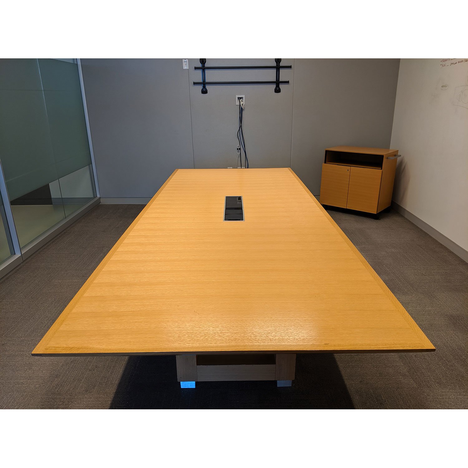 Steelcase Convene 4x10 Used Wood Veneer Conference Table, Maple ...