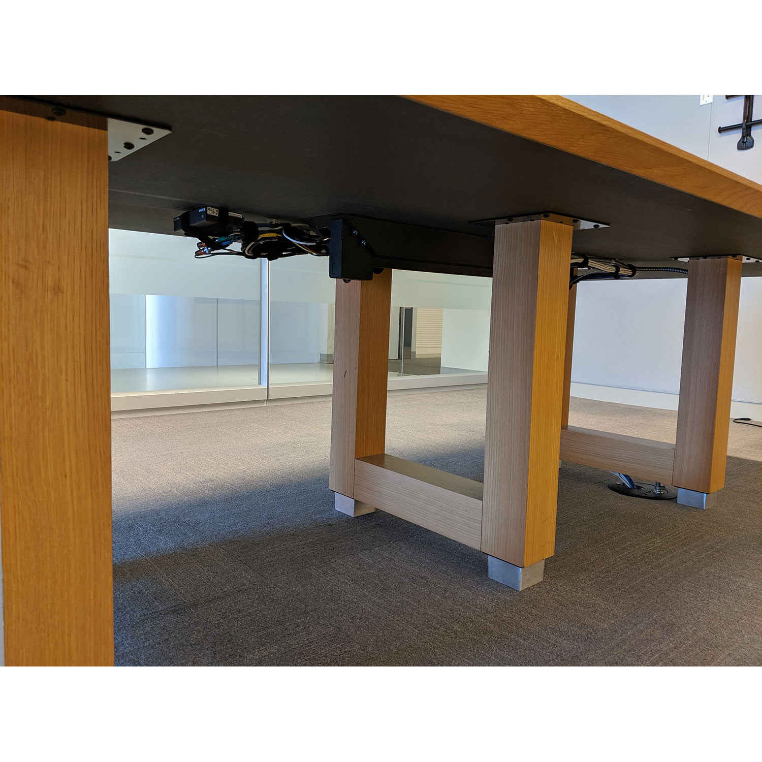 Steelcase Convene 4x10 Used Wood Veneer Conference Table, Maple ...