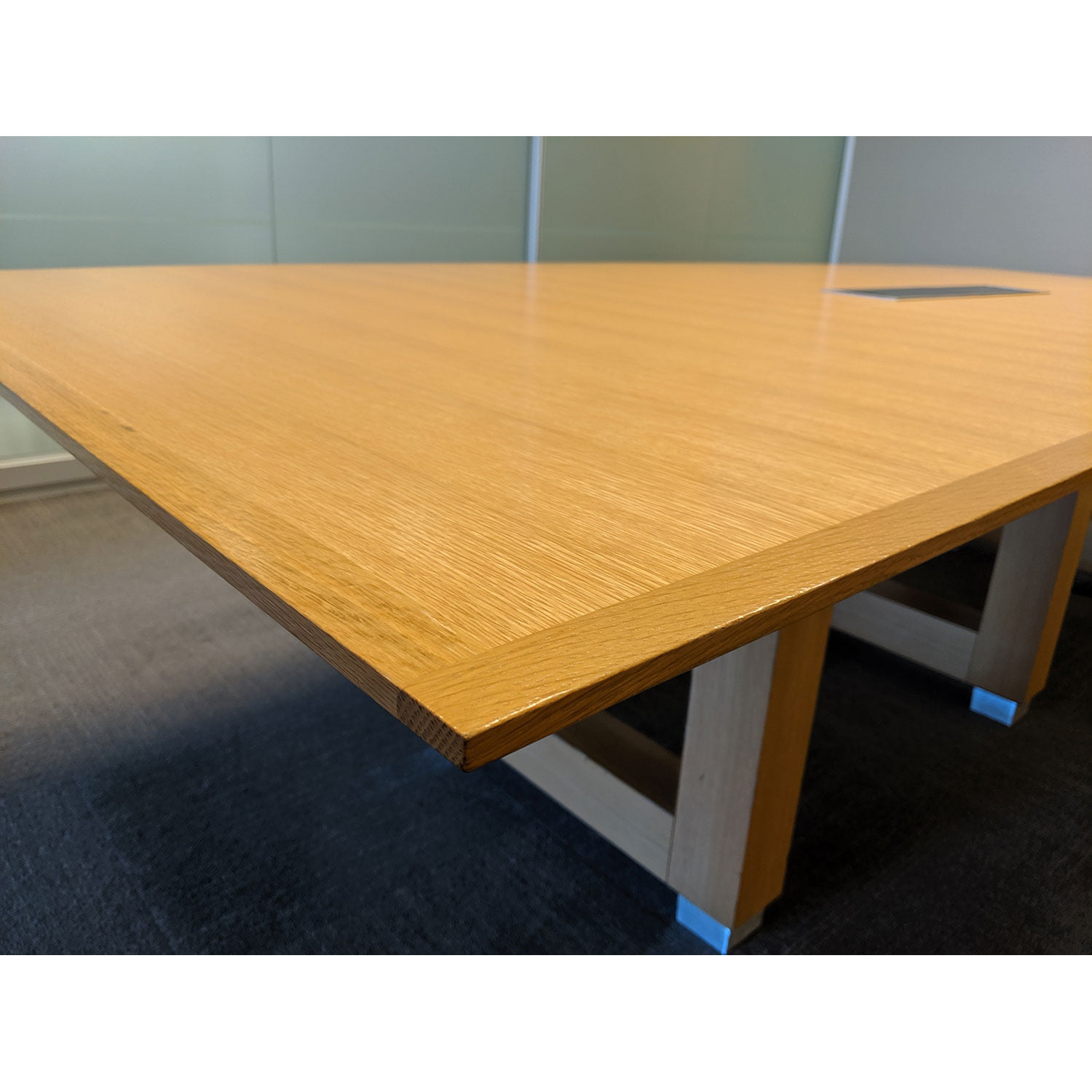 Steelcase Convene 4x10 Used Wood Veneer Conference Table, Maple ...