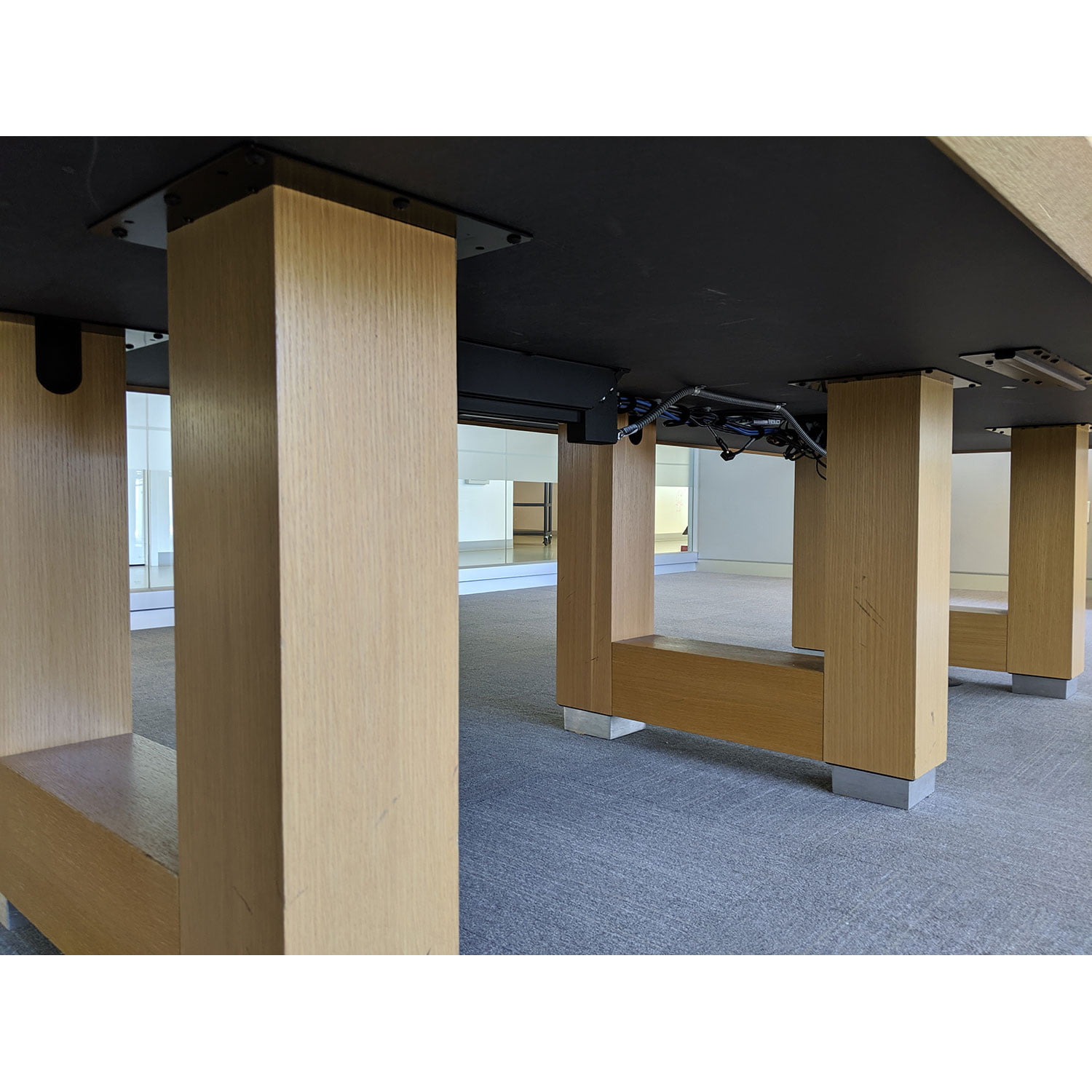 Steelcase Convene 5x12 Used Wood Veneer Conference Table, Maple ...