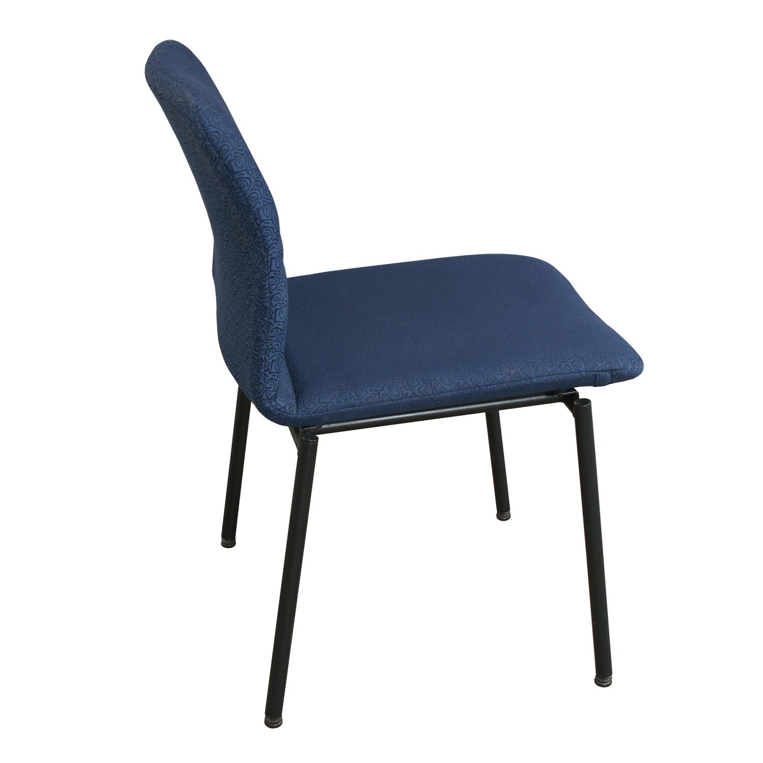 Stylex Bounce Used Stack Chair, Blue Pattern - National Office ...