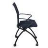 Haworth X99 Seminar Used Mesh Back Mobile Nesting Chair, Blue Speckle ...
