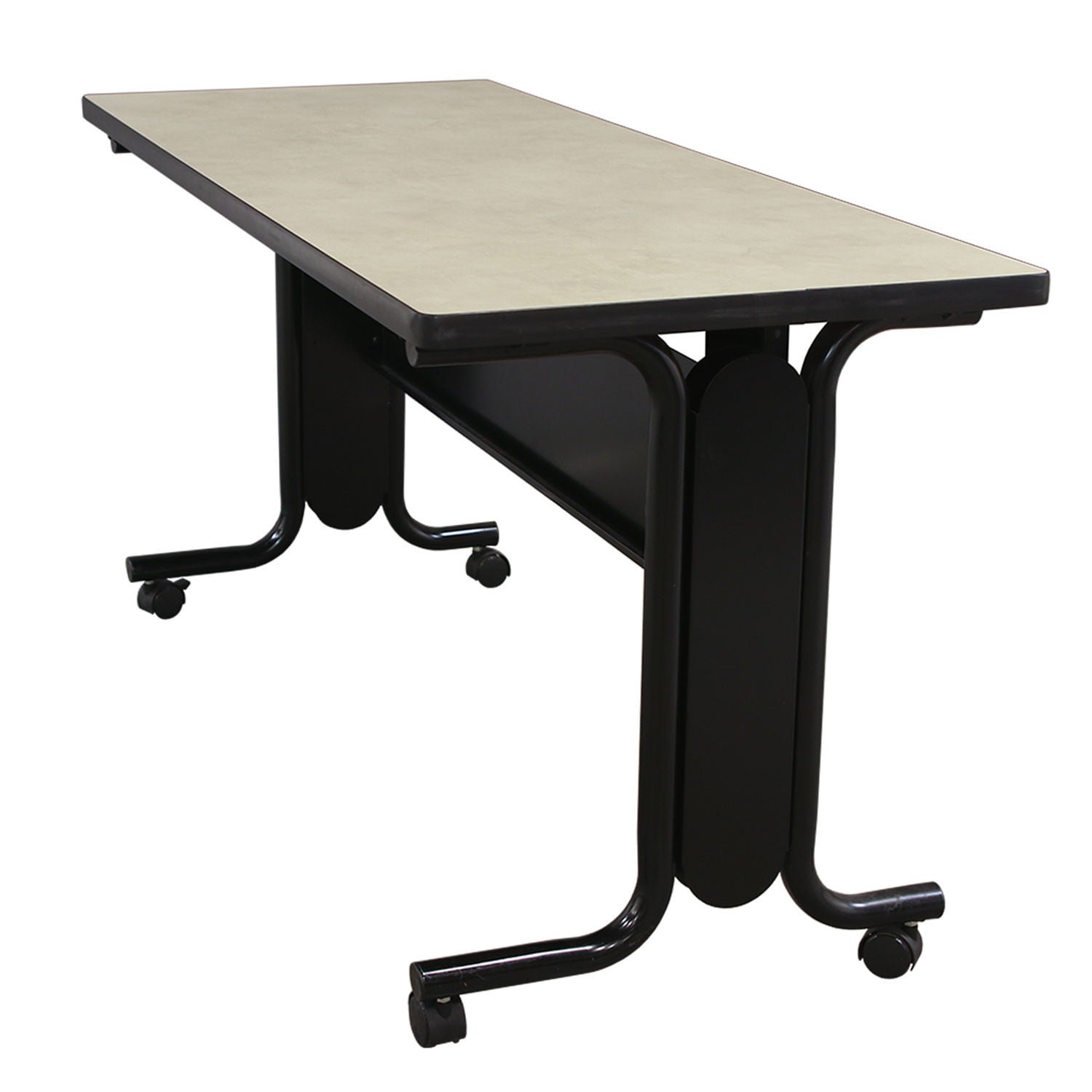 Hon 61000 Series Used 24x60 Mobile Training Table, Creme Pattern ...