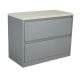Steelcase 900 Used 2 Dr 36 In Lateral File w Laminate Top, Silver ...
