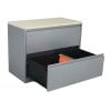 Steelcase 900 Used 2 Dr 36 In Lateral File w Laminate Top, Silver ...