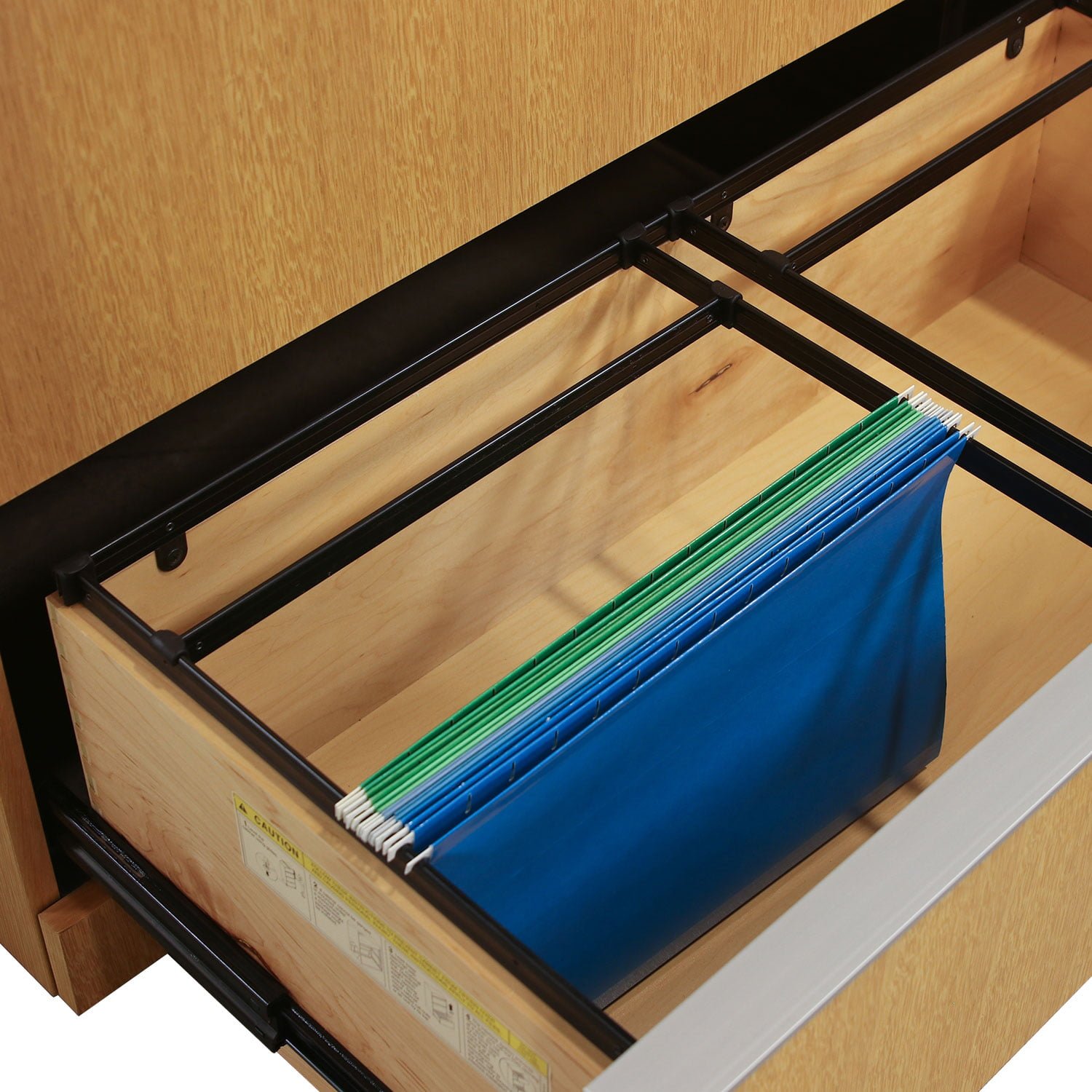 Steelcase Elective Elements Used 2 Drawer 36 Inch Lateral File, Maple ...