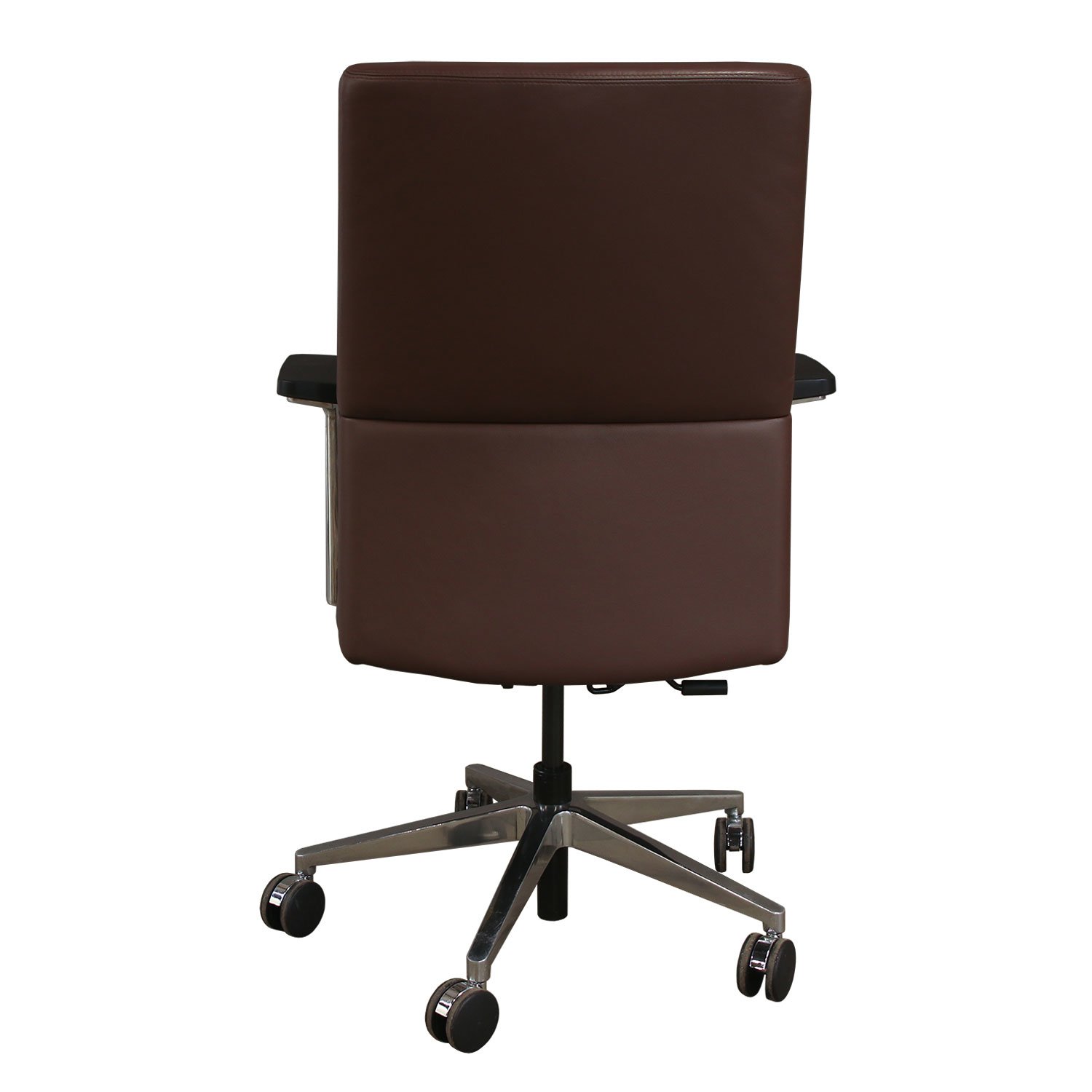 Steelcase Siento Used Leather Conference Chair, Brown - National Office ...