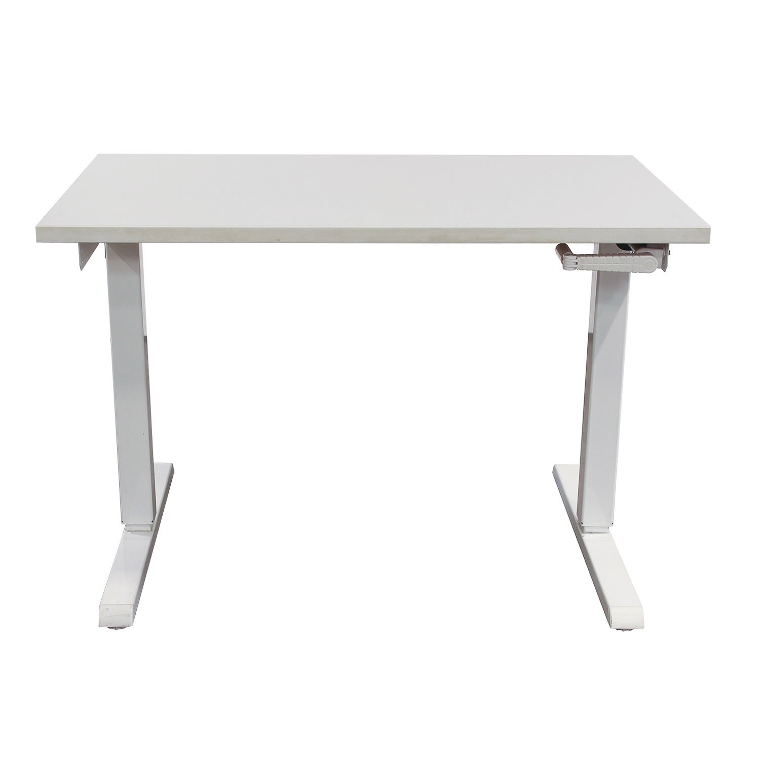 MultiTable.Com 28x44 Inch Used Adjustable Height Training Table, White ...