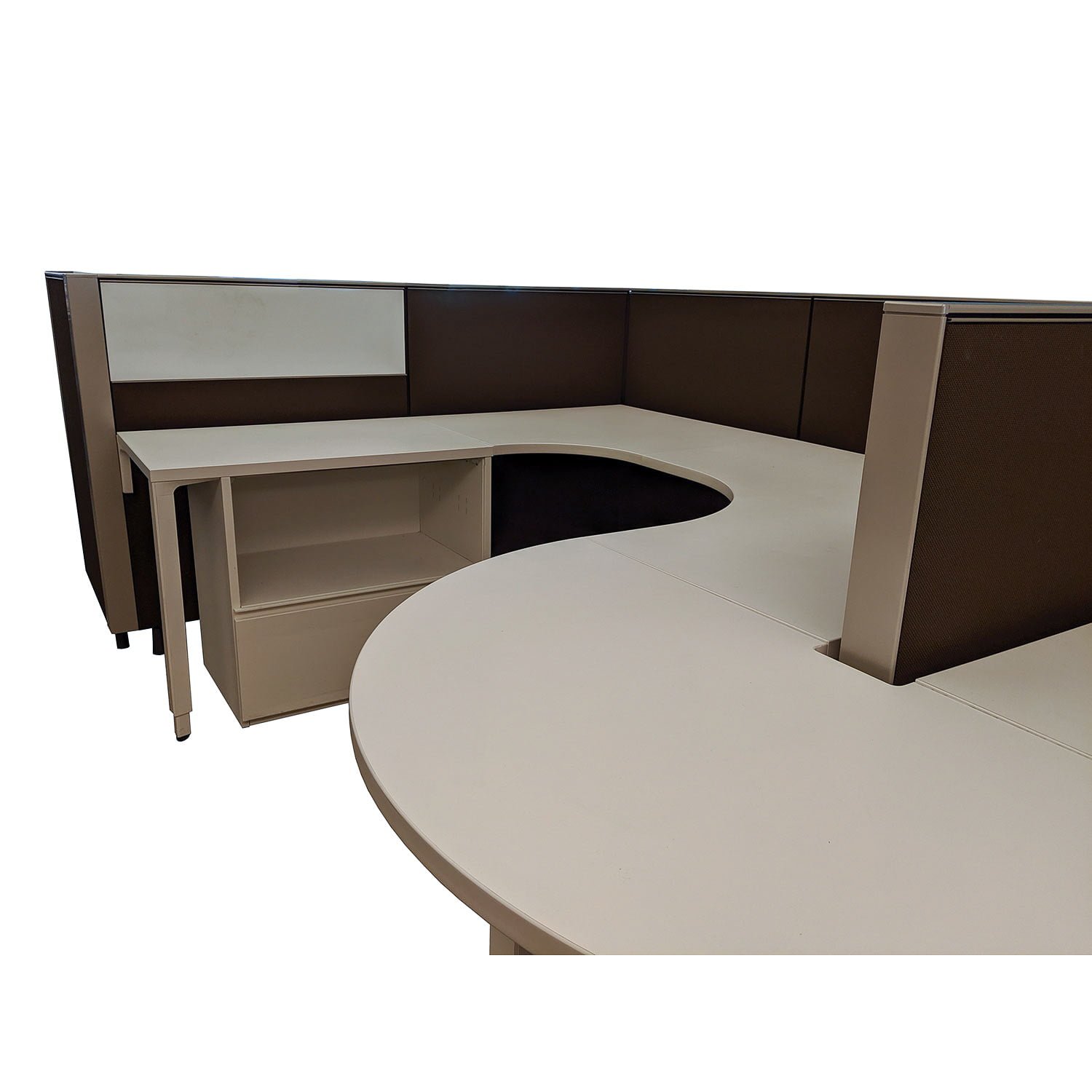 Herman Miller 7x6 Used Canvas Team Stations - sold in rows - National ...