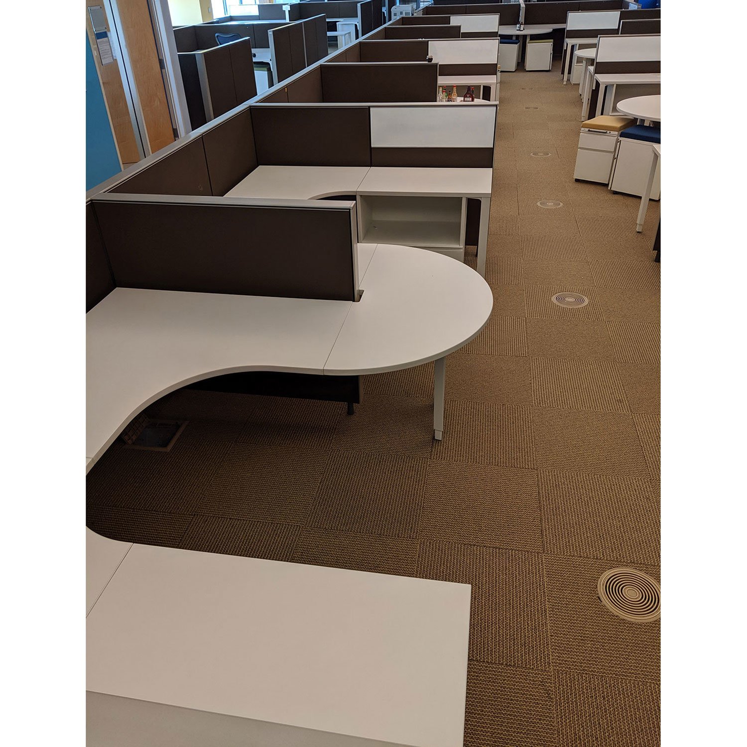 Herman Miller 7x6 Used Canvas Team Stations - sold in rows - National ...