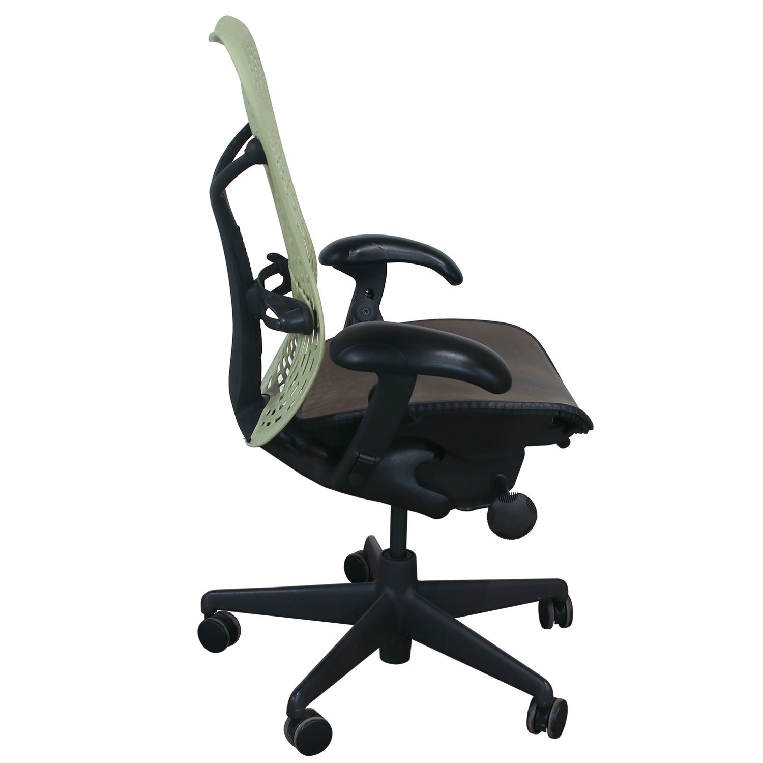 Herman Miller Mirra Used Mesh Seat Task Chair, Citron - National Office ...