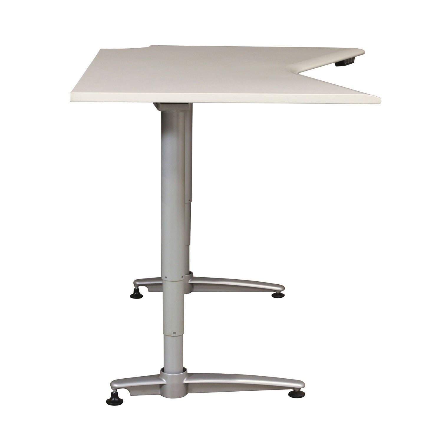Linak Used 41x67 Electric Sit Stand Table, White - National Office ...