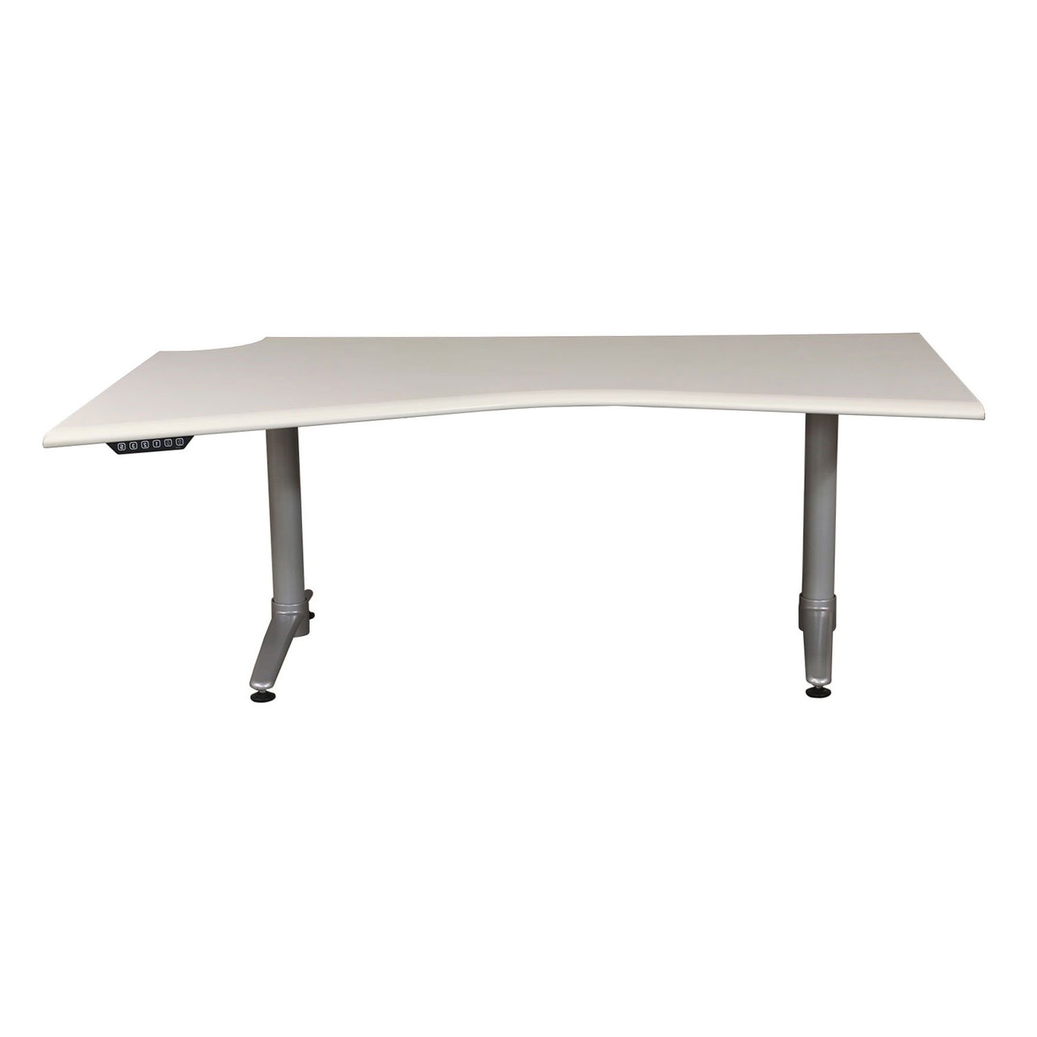 Linak Used 41x67 Electric Sit Stand Table, White - National Office ...