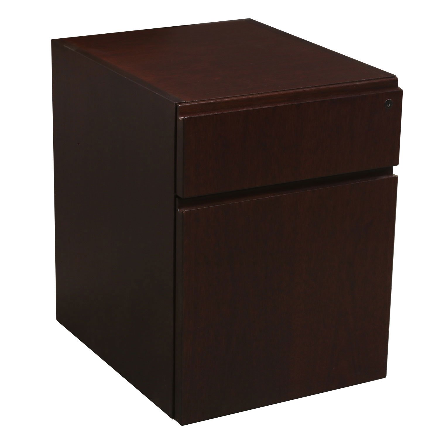 Knoll Reff Used Veneer Mobile Box File Pedestal, Espresso - National ...