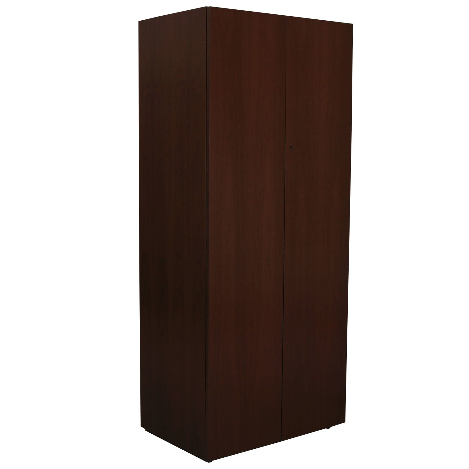Knoll Reff Used Veneer 2 Door Storage Cabinet, Espresso - National ...