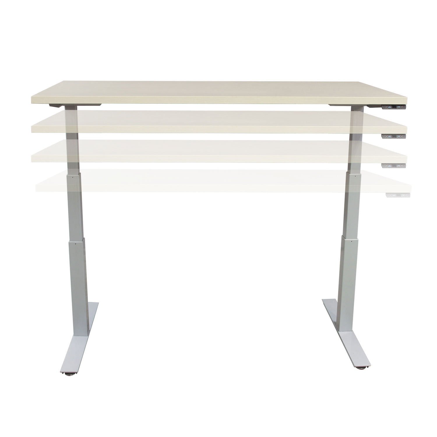 Herman Miller Canvas Used 30x60 Electric Sit Stand Table, Neutral Twill ...