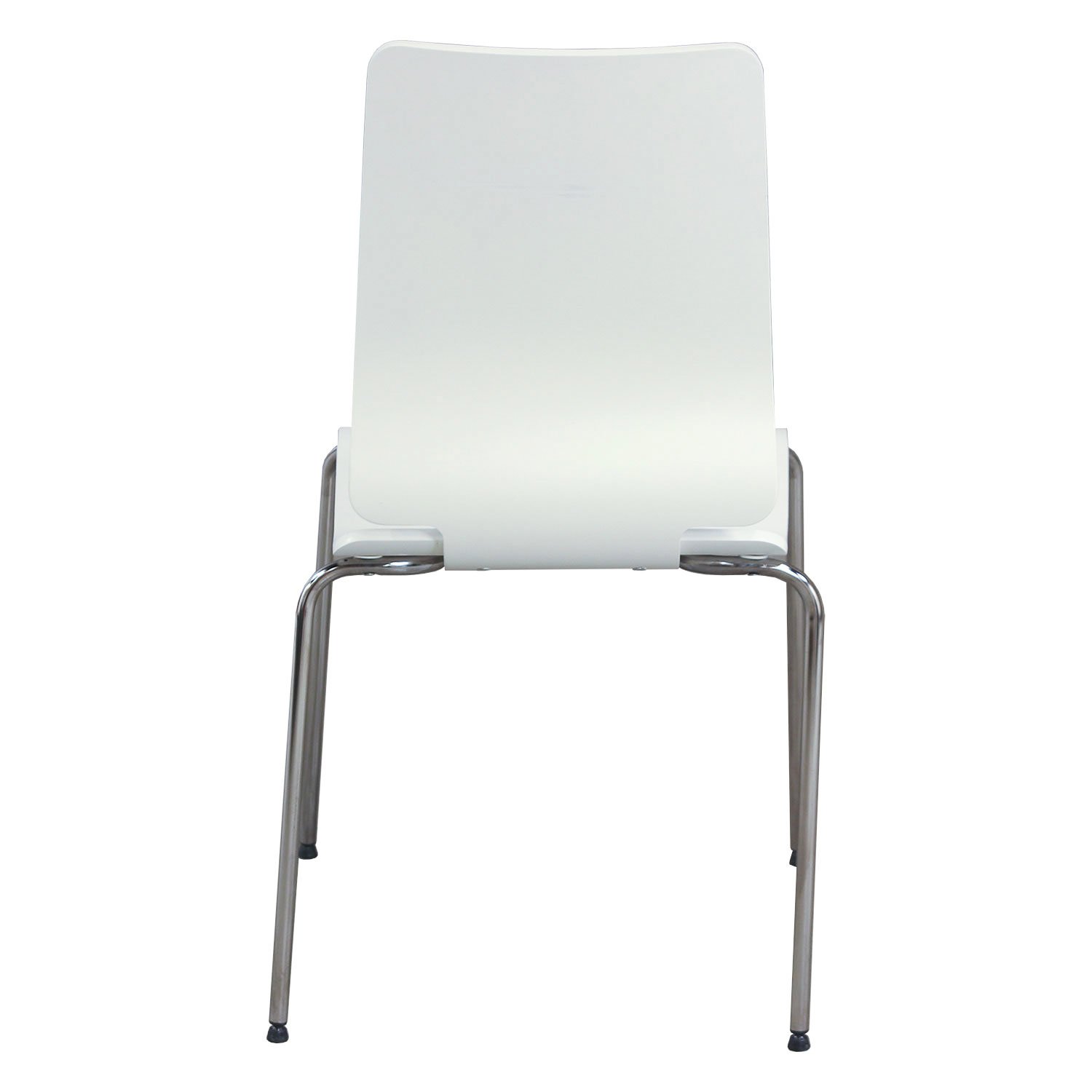 Ikea Used Stack Chair, White - National Office Interiors and Liquidators
