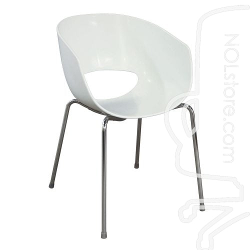 Sintesi Orbit Used Side Chair, White - National Office Interiors and ...