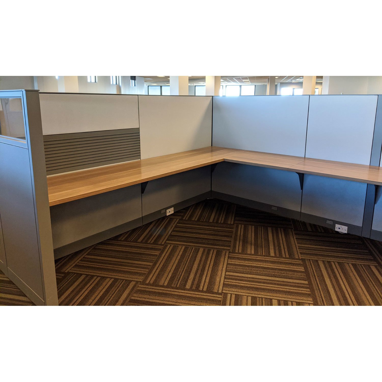 Steelcase Answer 6x8 Buddy Station Used Cubicle - Sold in Pods ...