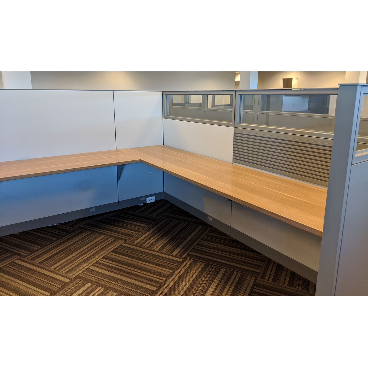 Steelcase Answer 6x8 Buddy Station Used Cubicle - Sold in Pods ...