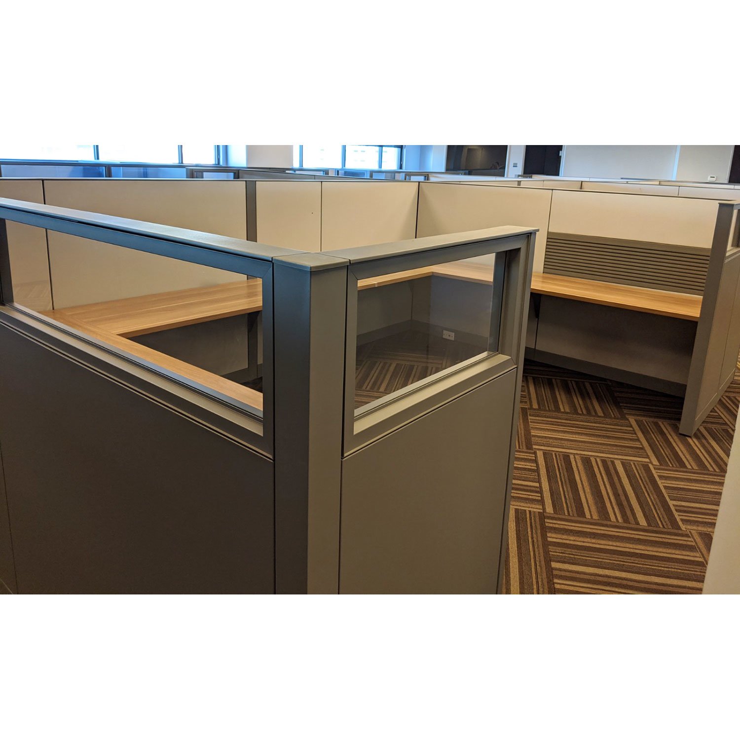 Steelcase Answer 6x8 Buddy Station Used Cubicle - Sold in Pods ...