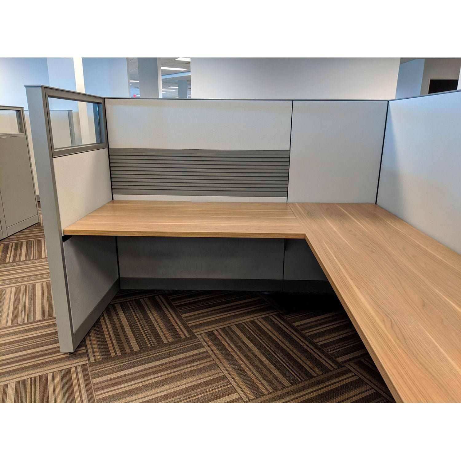 Steelcase Answer 8x6 Buddy Station Used Cubicle - Sold in Rows ...