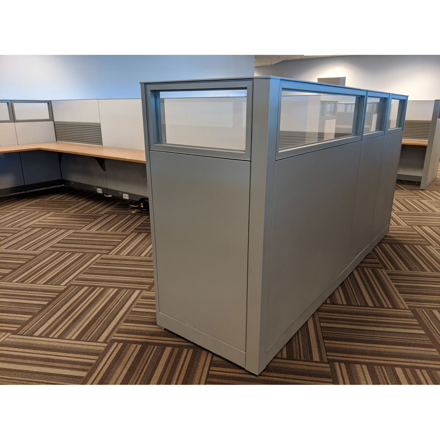 Steelcase Answer 8x6 Buddy Station Used Cubicle - Sold in Rows ...