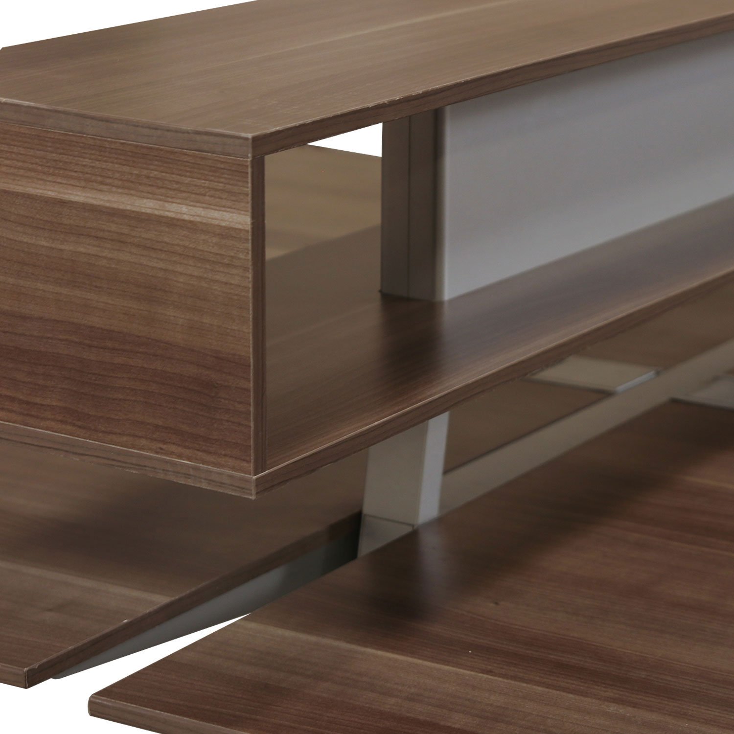 Steelcase Turnstone Bivi Used Open Benching with Storage, Blackwood ...