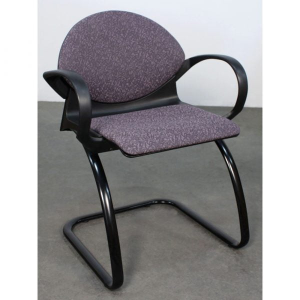 Steelcase Vecta Opera Used Side Chair, Purple - National Office ...