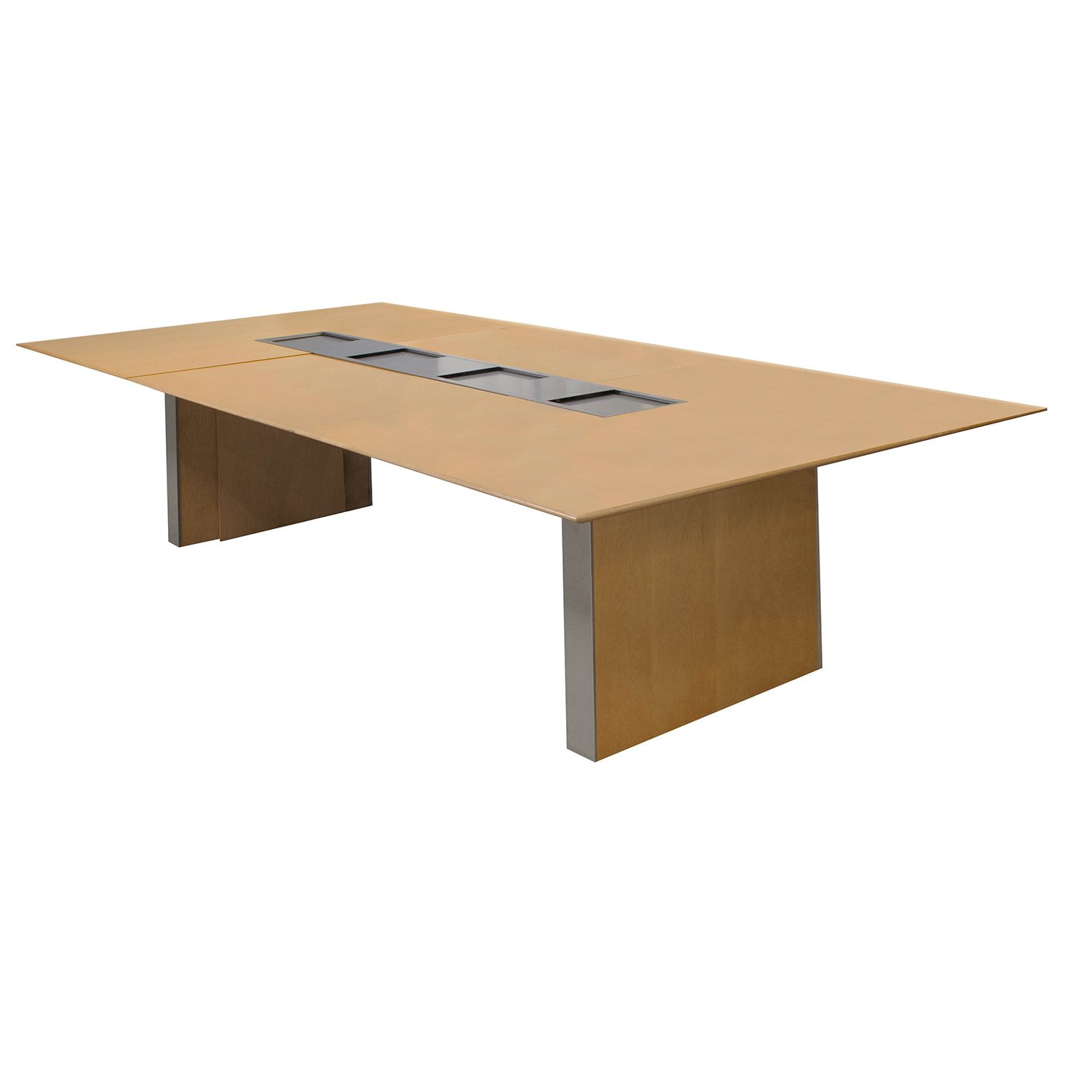 Gunlocke Used 10 Foot Veneer Conference Table, Maple - National Office ...