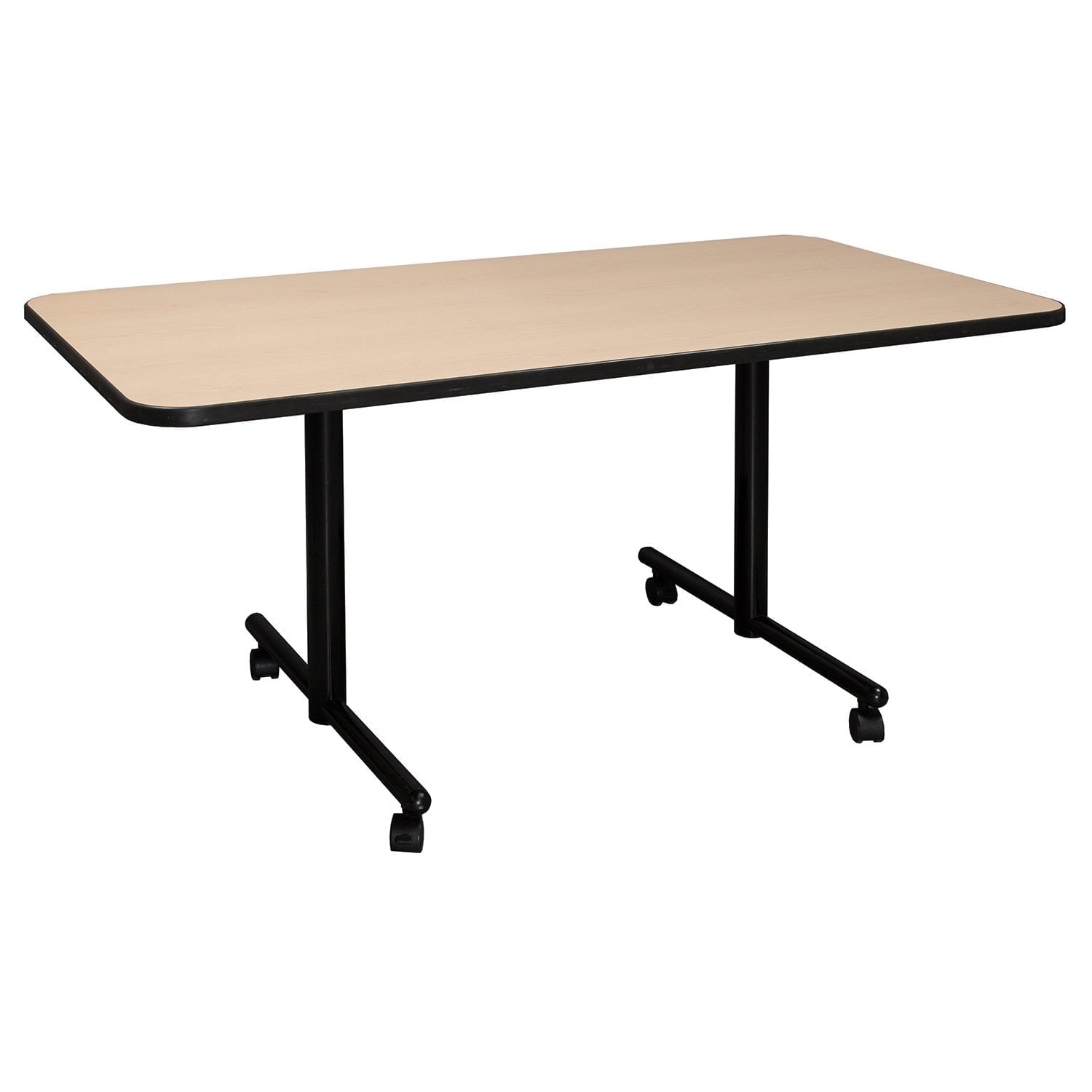 Haworth Used 30x60 Inch Nesting Table, Maple - National Office ...